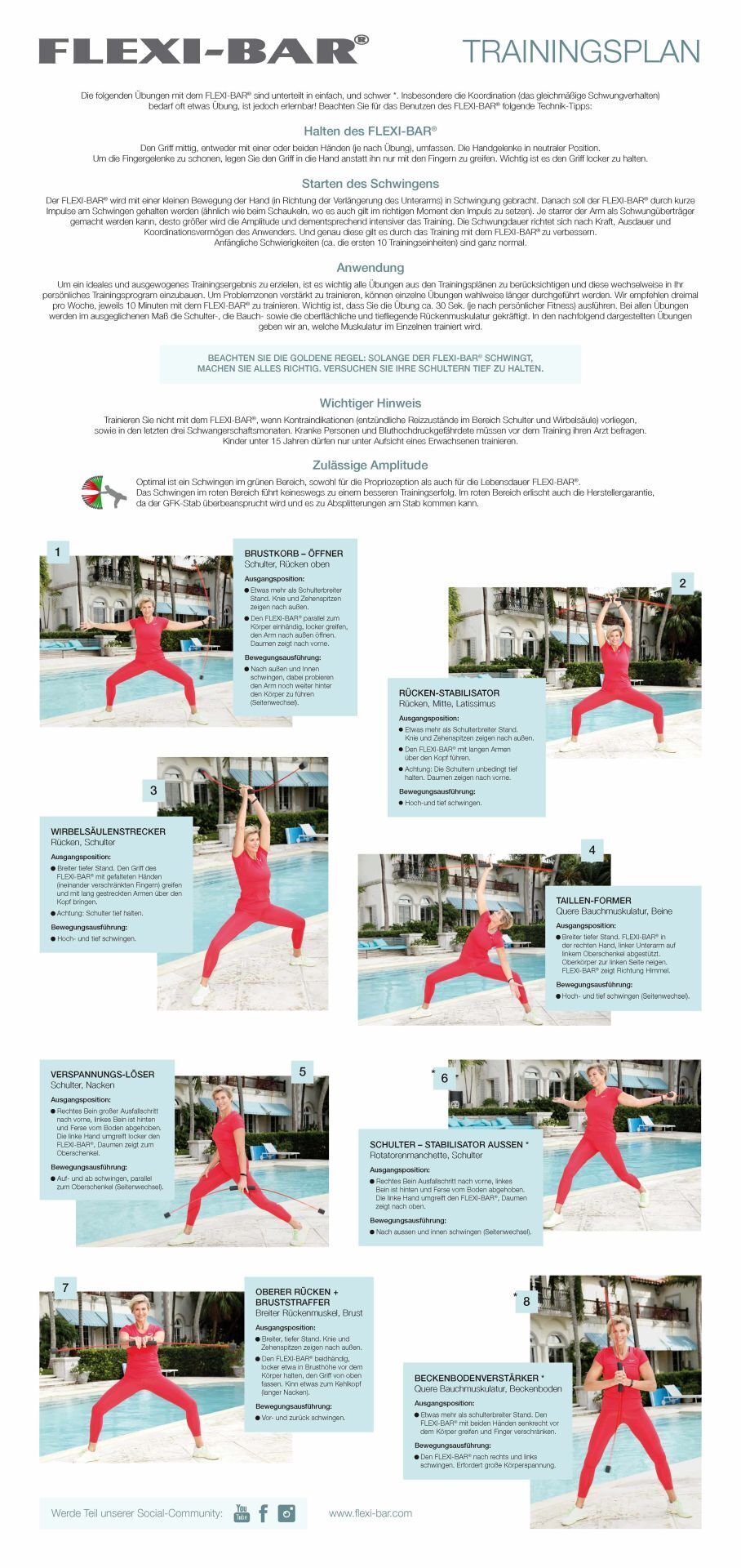 FLEXI-BAR STANDARD – Red